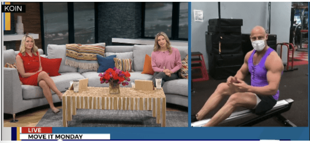 24-HOUR GYM BRINGS SPRINT-8 TO KOIN'S MOVE IT MONDAY | Workout Anytime ...