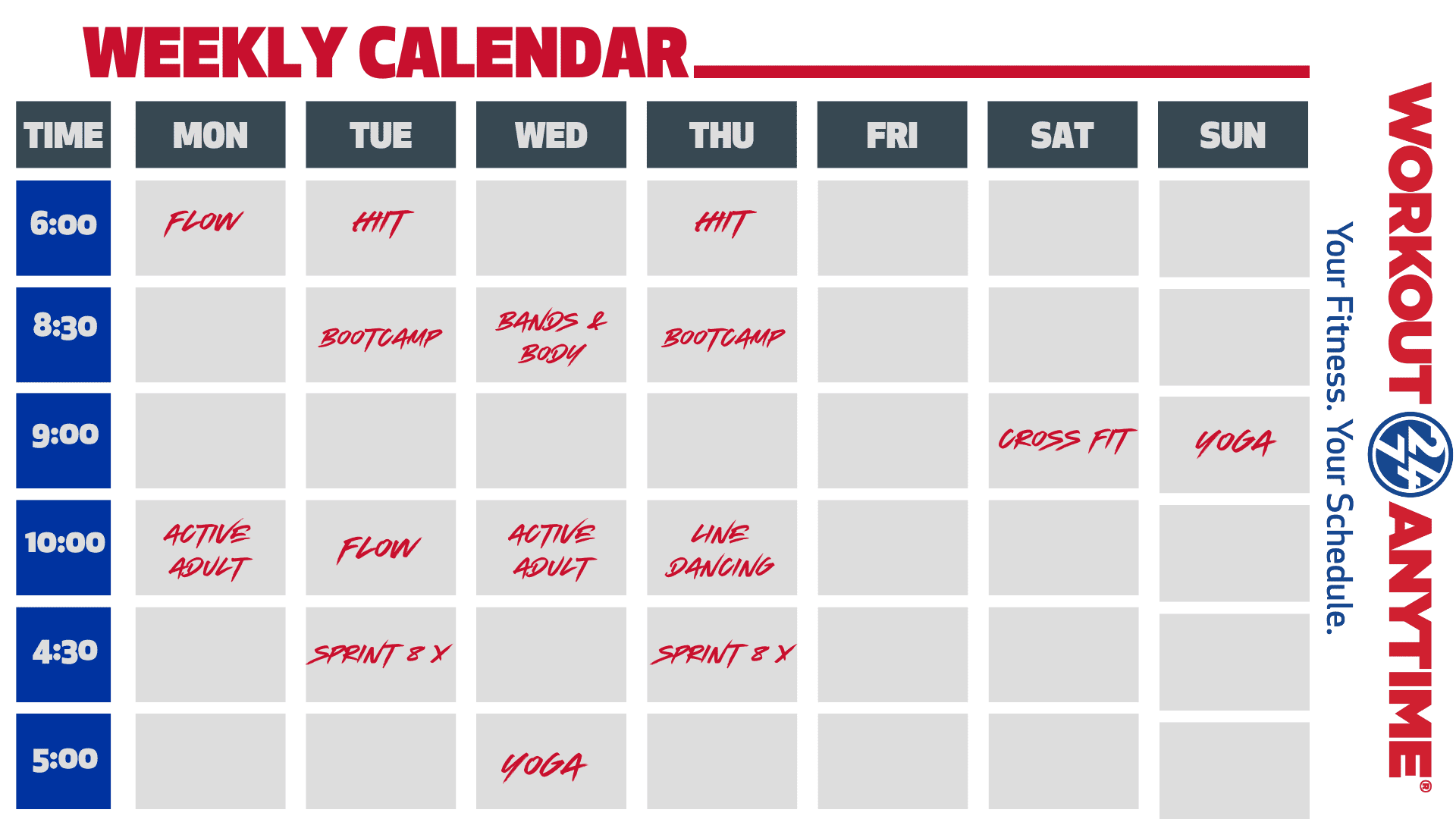 Happening's at Workout Anytime Madera Village